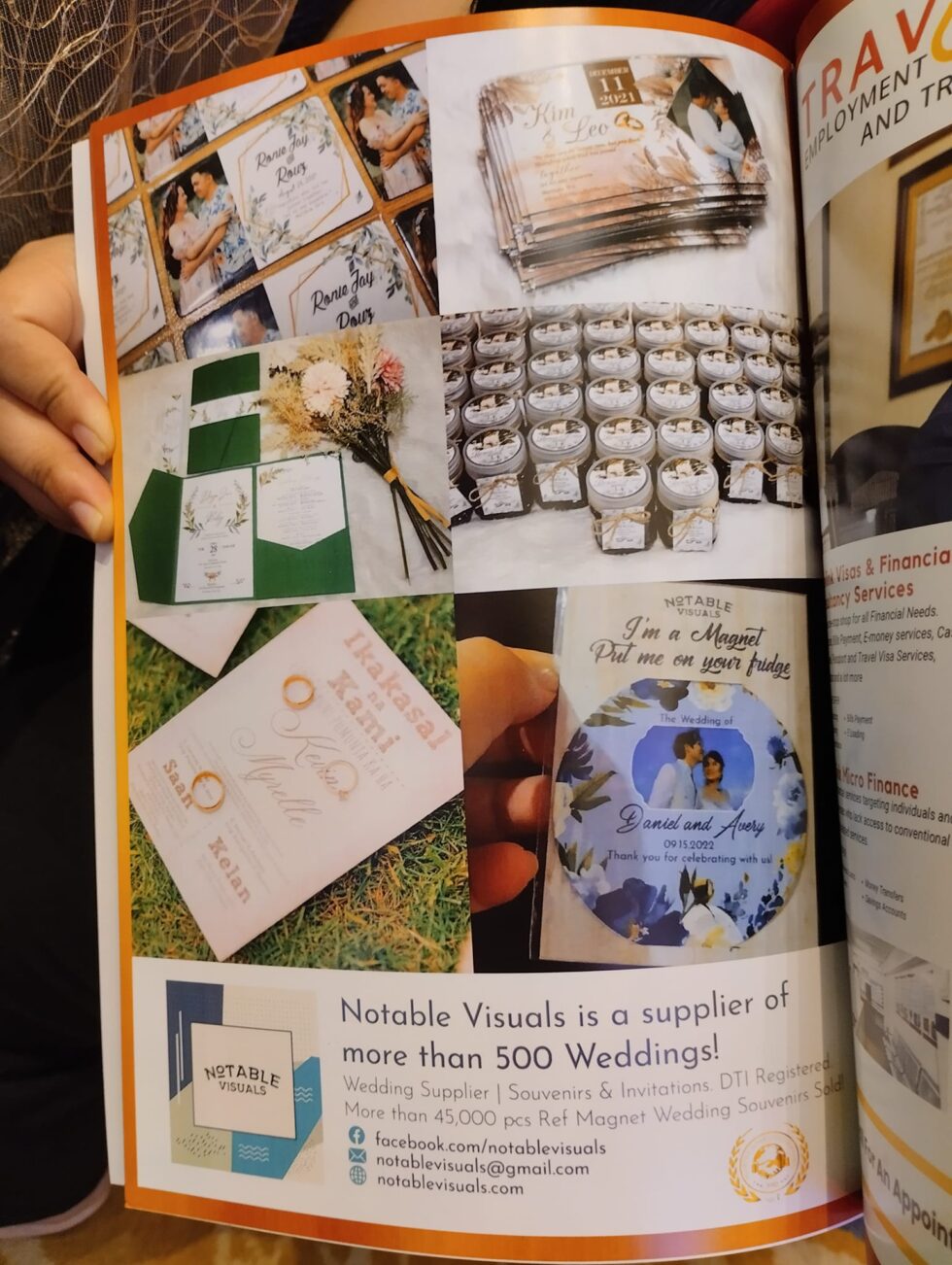 Notable Visuals | Best Quality Wedding Souvenirs and Invitations